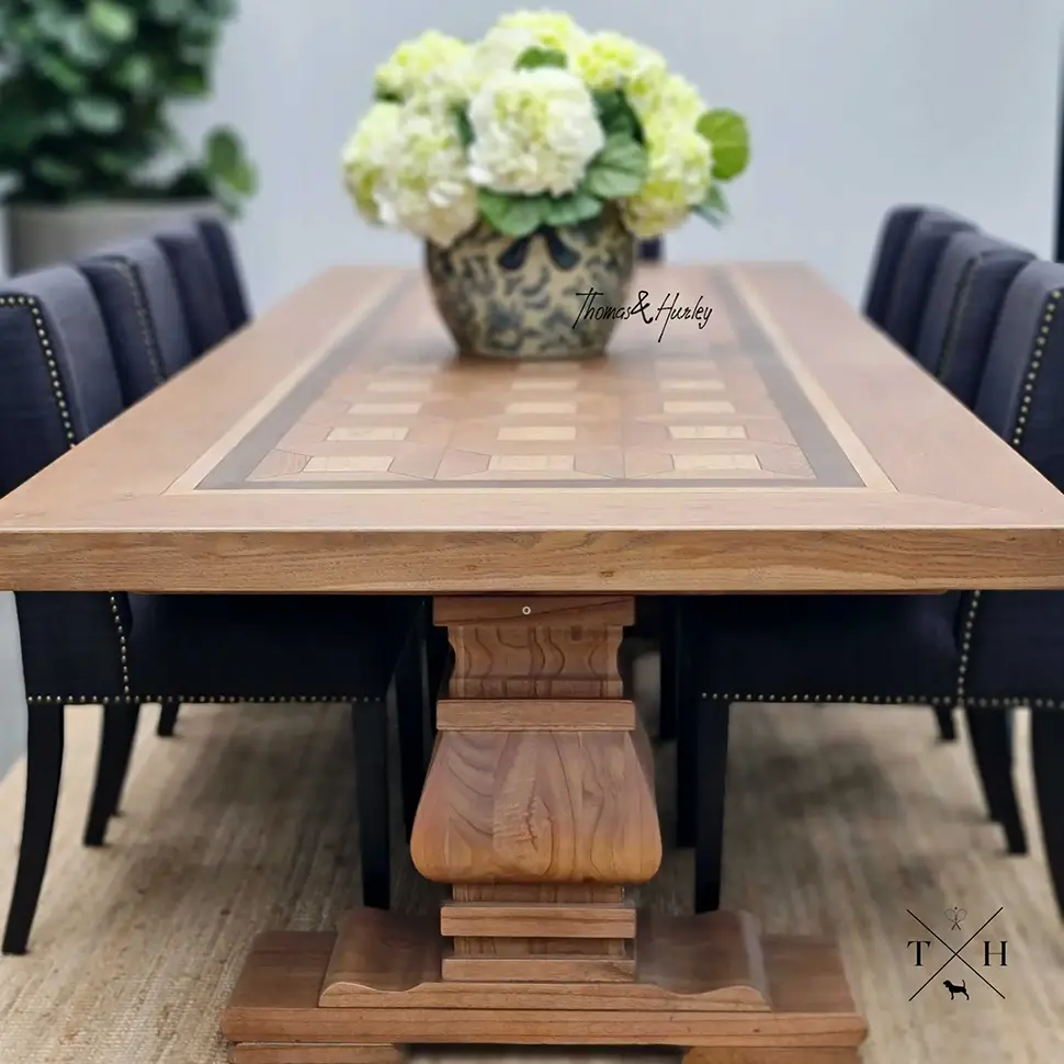 Hamptons Style Dining Tables: Peak of Coastal Chic